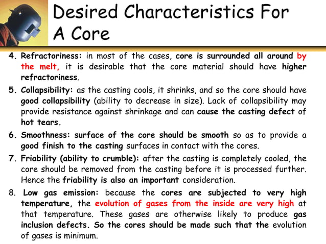 U2 p3 core, core prints and chaplets | PDF | Geology | Science