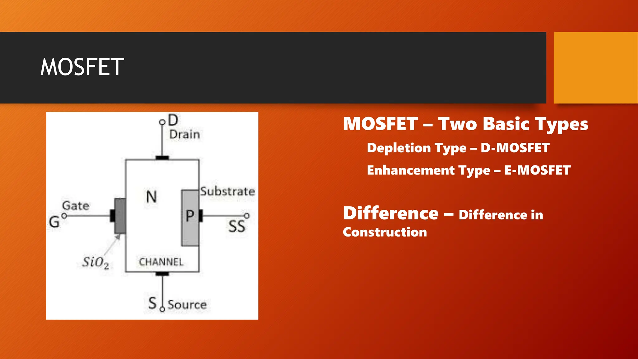 Transistors - JFET, MOSFET, UJT & 555 Timer | PPTX
