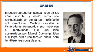 ARTE CONCEPTUAL Y SUS INFLUENCIAS | PPTX