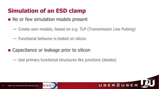 Optimization of On-chip ESD protection with ultra-low parasitic ...