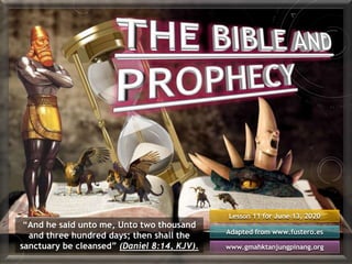 Sabbath school lesson 11 2nd quarter 2020 | PPTX