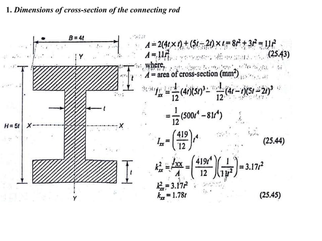 U3 design of connecting rod | PPTX | Physics | Science