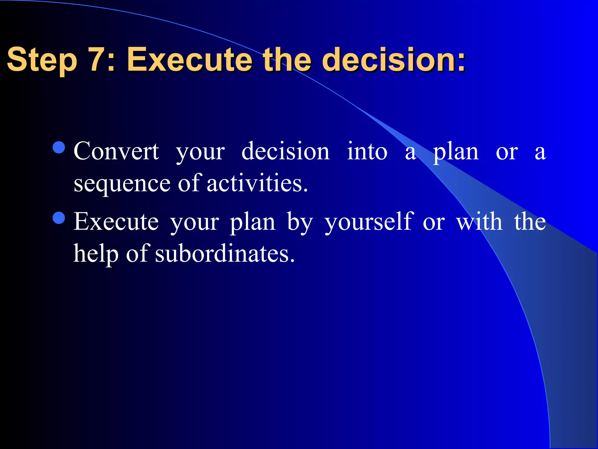 Decision Making: Decision Making Process, Stages in Decision Making ...