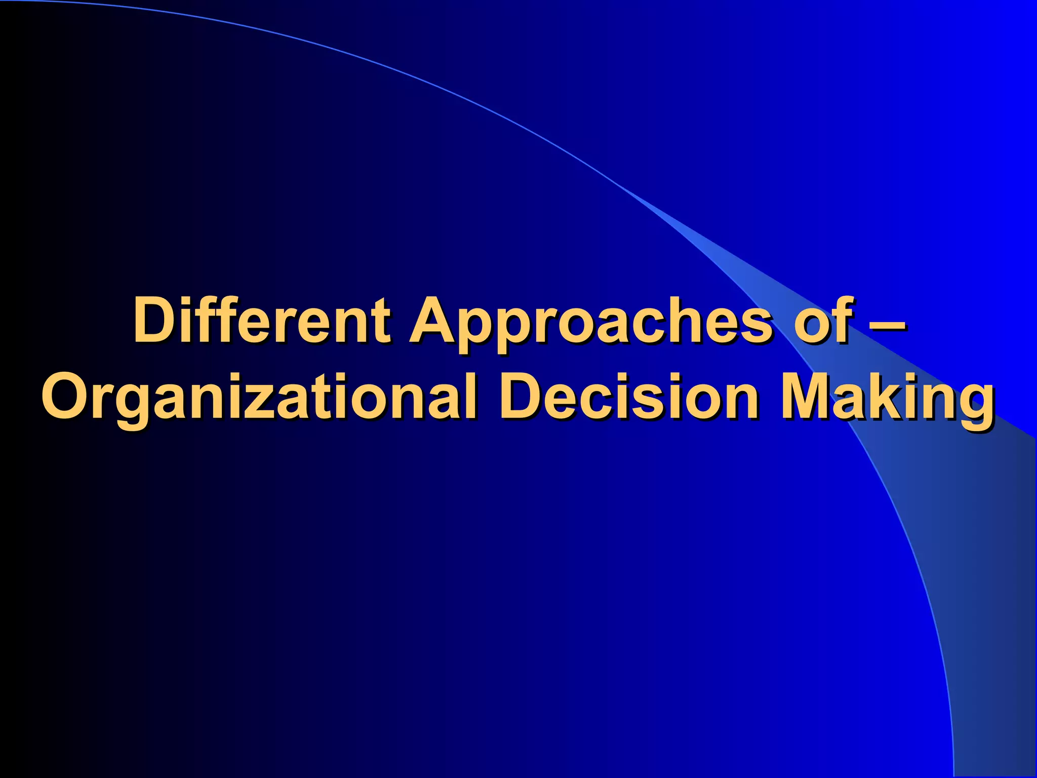 Decision Making: Decision Making Process, Stages in Decision Making ...