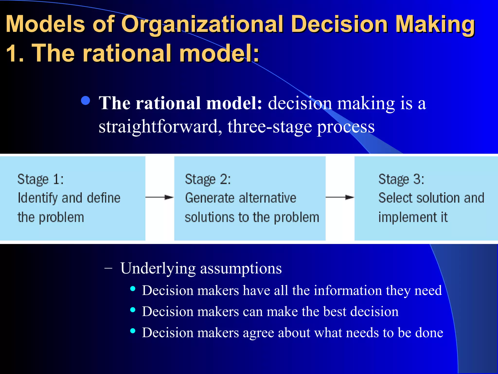 Decision Making: Decision Making Process, Stages in Decision Making ...
