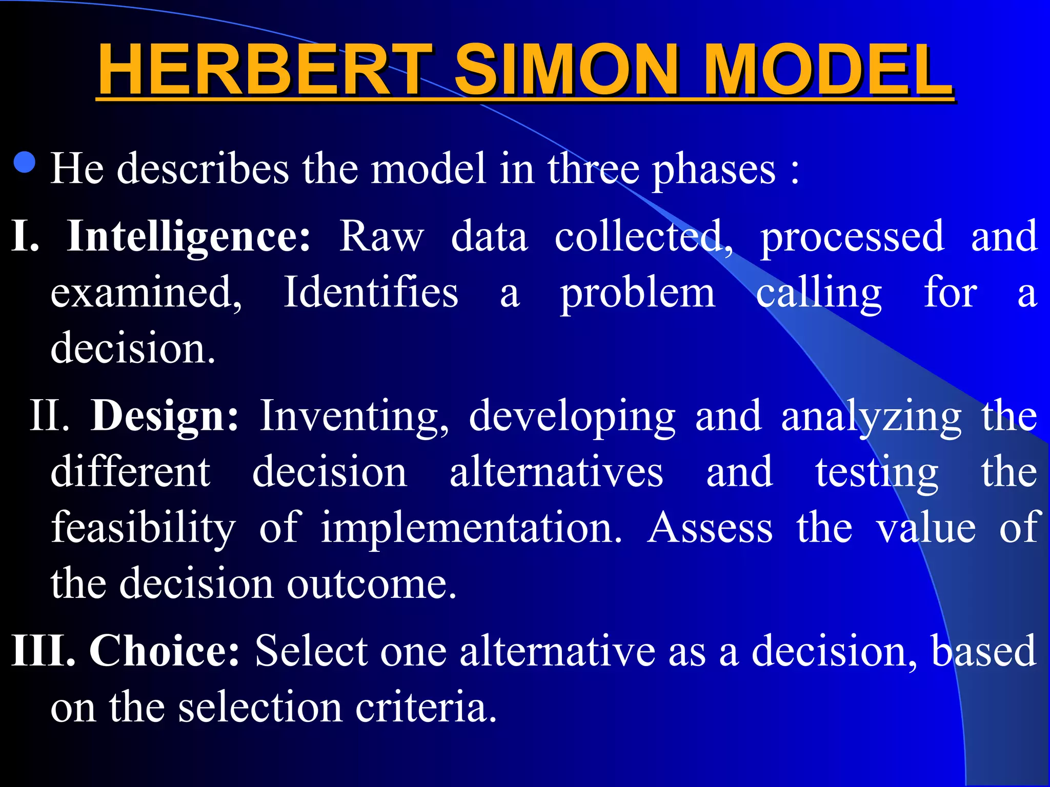 Decision Making: Decision Making Process, Stages in Decision Making ...