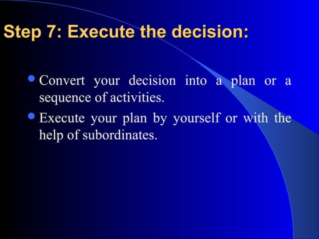 Decision Making: Decision Making Process, Stages in Decision Making ...