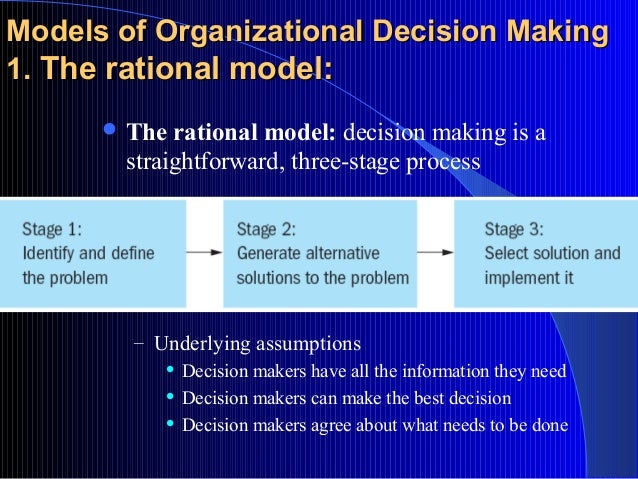 7 Stage Model Decision Making
