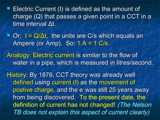 Grade 11, U3 L2-Electric Current | PPT