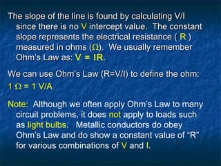 Grade 11, U3 L3-Resistance-in-conductors | PPT