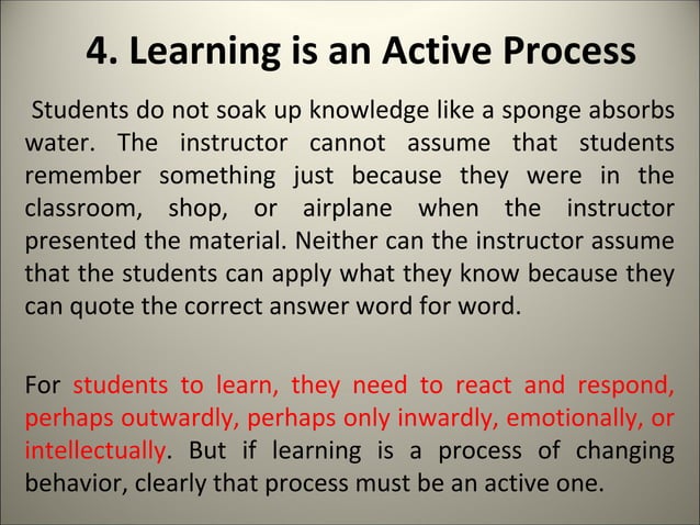 Learning Process, Training Climate, Development and Designing Training ...