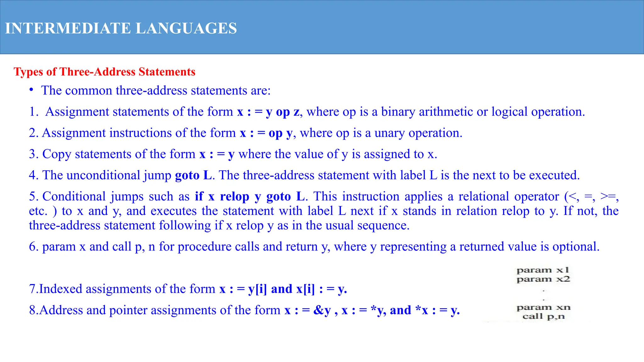 Syntax directed definition and intermediate code generation | PPT
