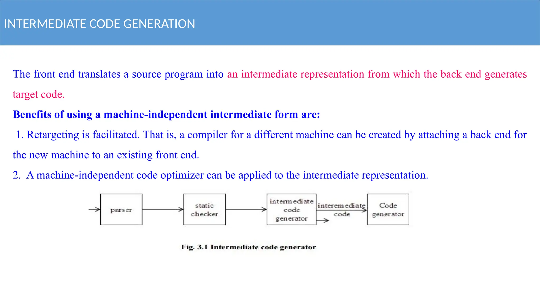 Syntax directed definition and intermediate code generation | PPT