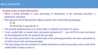 Syntax directed definition and intermediate code generation | PPTX ...