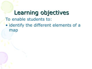 ELEMENTS OF mAP GRADE 3 AND GRADE 4 SOCIAL STUDIES | PPT