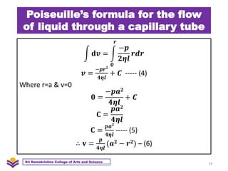 Properties of Matter - U3 - Viscosity-PPT 1 | PPTX