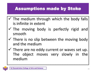 Properties of Matter - U3 - Viscosity-PPT 1 | PPTX