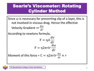 Properties of Matter - U3 - Viscosity-PPT 1 | PPTX