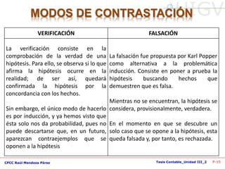 Contrastación de la Hipótesis | PDF