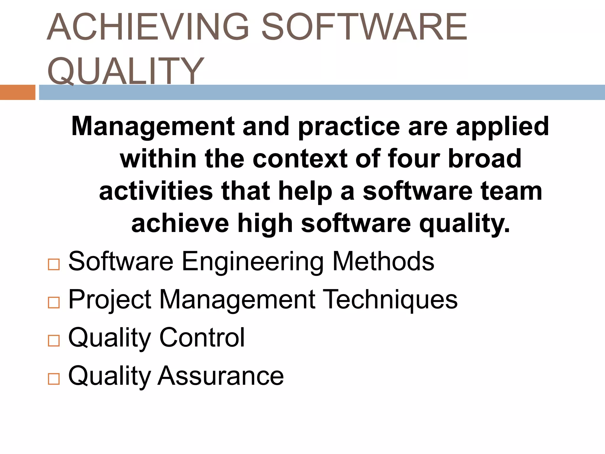 software quality | PPTX