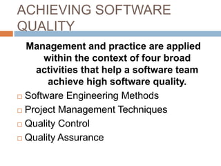 software quality | PPTX