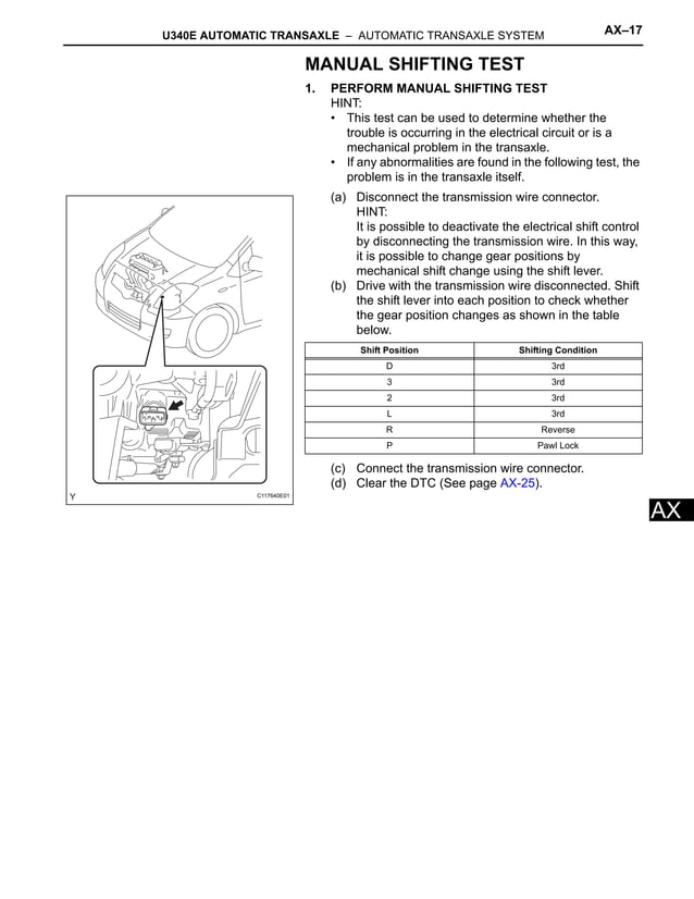U340 automatic transaxle | PDF | Auto Parts | Automotive