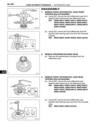 U340 automatic transaxle | PDF