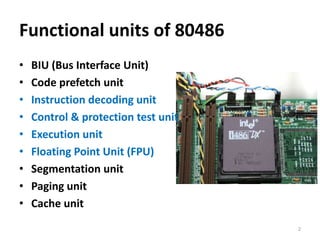 486 or 80486 DX Architecture | PPTX
