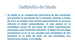 U3 a1 diodo | PPTX