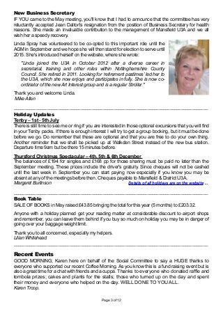 Mansfield U3A June Newsletter | PDF