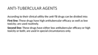 U3 ANTITUBERCULAR DRUGS Pharmacology 3.pptx
