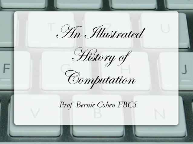 An Illustrated History of Computation | PDF | Programming Languages ...