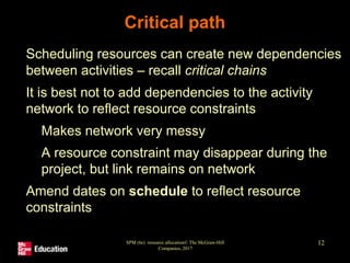 Chapter 08 Resource allocation | PDF