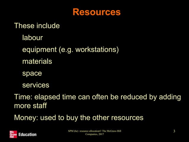 Chapter 08 Resource allocation | PPT
