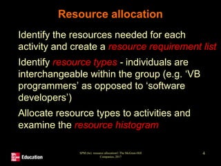 Chapter 08 Resource allocation | PDF