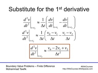 Boundary Value Problems - Finite Difference | PDF