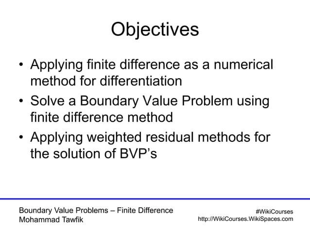 Boundary Value Problems - Finite Difference | PDF