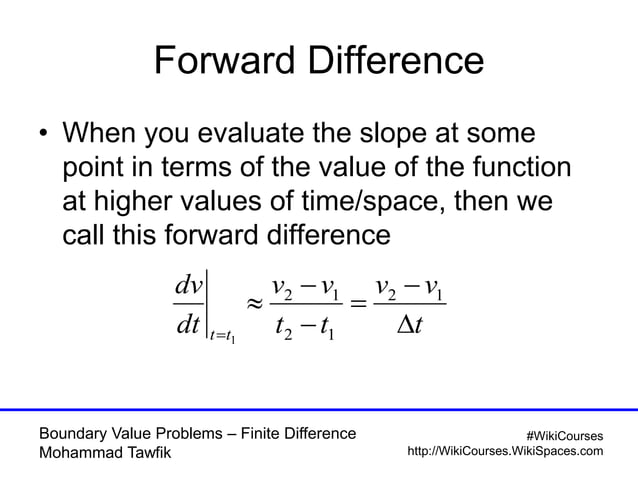 Boundary Value Problems - Finite Difference | PDF