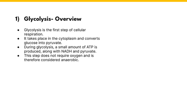Cellular Respiration High School Biology Level | PDF | Biological ...