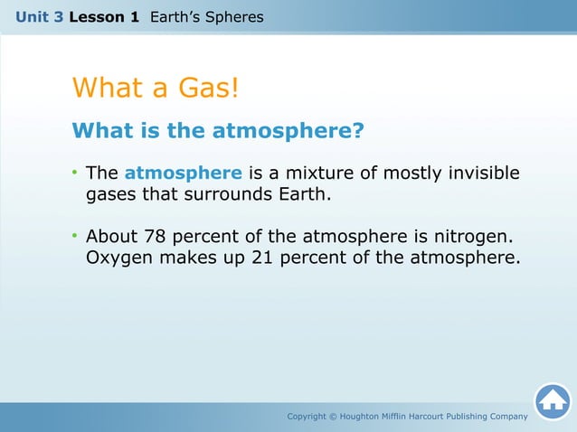 U3L1 - Earth's Spheres | PPT