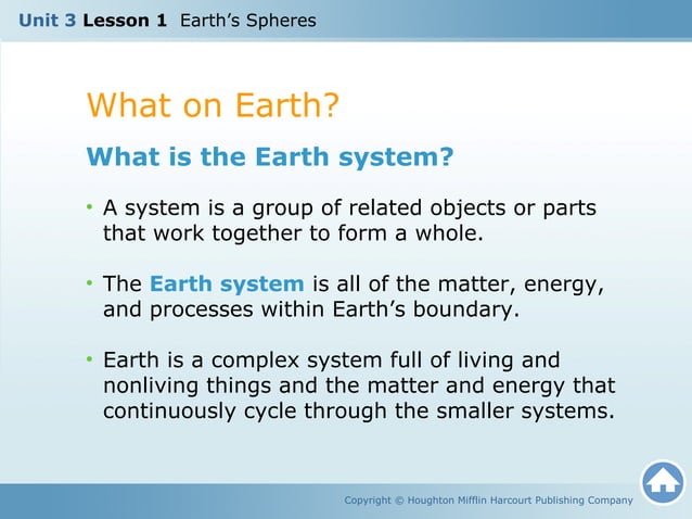 U3L1 - Earth's Spheres | PPT