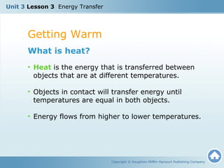 U3L3 - Energy Transfer | PPT