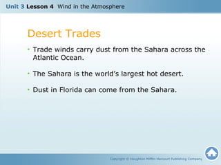 U3L4 - Wind in the Atmosphere | PPT