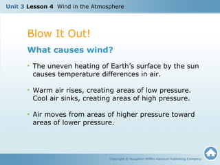 U3L4 - Wind in the Atmosphere | PPT