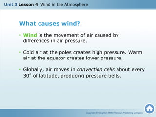U3L4 - Wind in the Atmosphere | PPT