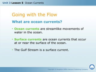 U3L5 - Ocean Currents | PPT