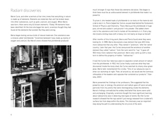 Unit 3: Marie Curie Biography | PDF