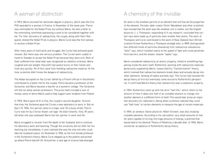 Unit 3: Marie Curie Biography | PDF