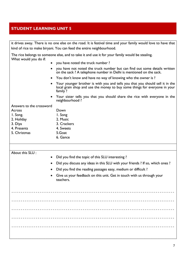 SLU English 5 SBP | PDF