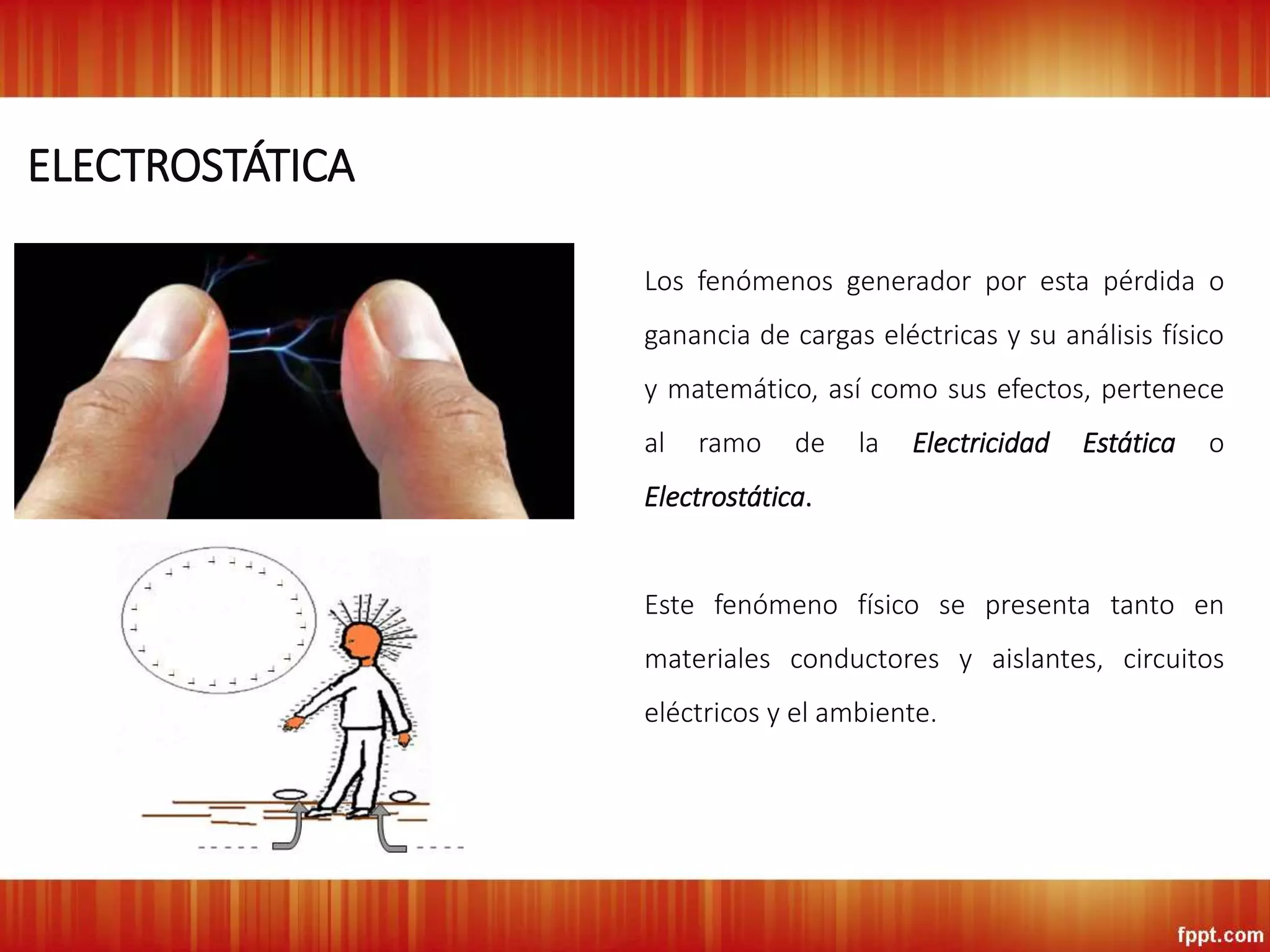 U3S1: CONCEPTOS BÁSICOS DE ELECTROSTÁTICA | PPT